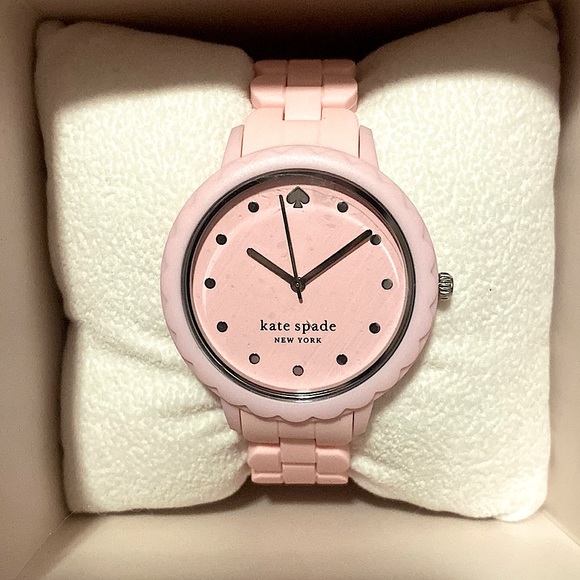 kate spade | Accessories | Kate Spade Pink Scallop Watch | Poshmark